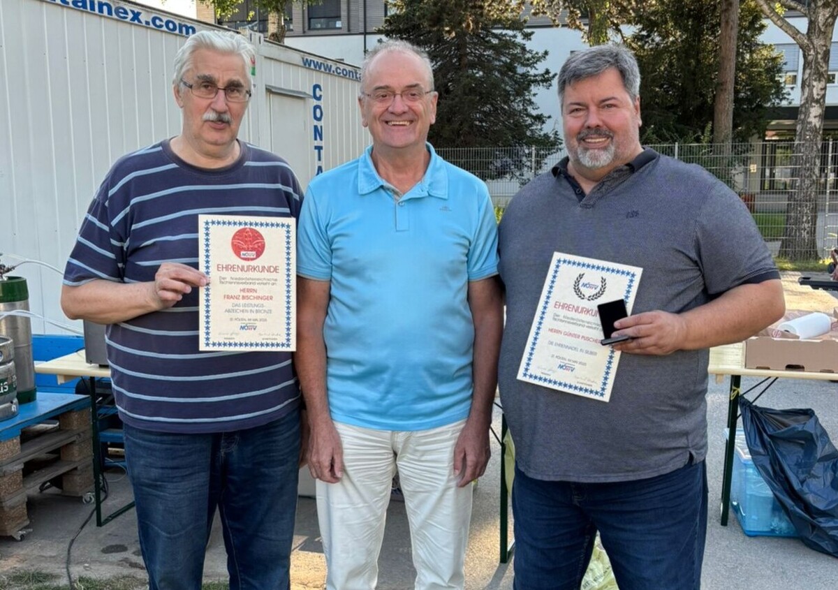 Ehrungen beim Saisonabschlussfest des TTSC Stockerau ...